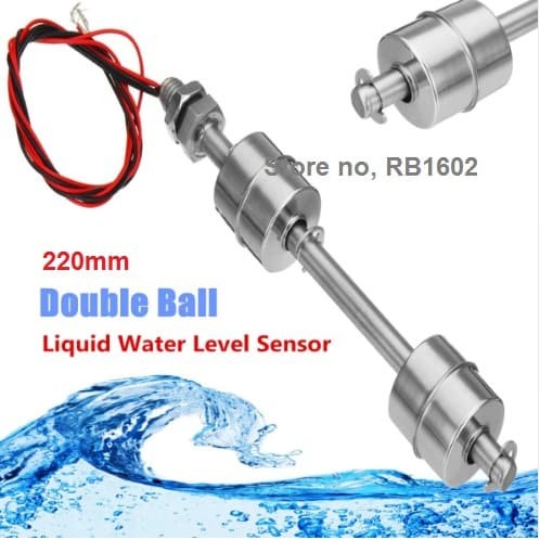 Jual Sensor level air 2ball Float Switch Water otomatis torn jet pump ...