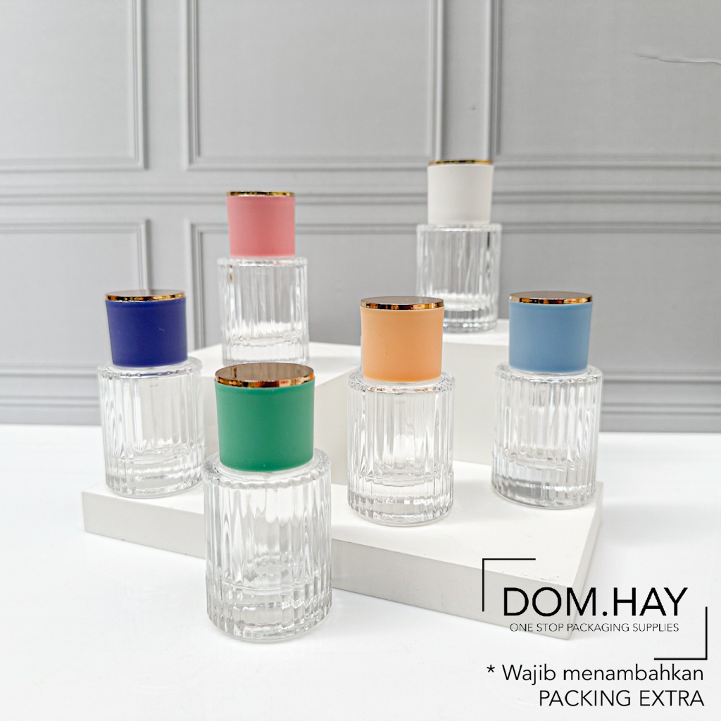 Jual 30ml Botol Parfum Chloe Kaca Garis Luxury Parfume Spray Kosong Isi ...