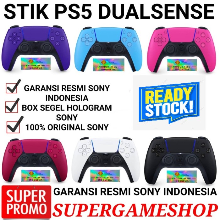 Jual DISKON Stik PS5 Dualsense PS5 Wireless Controller Original Stik ...