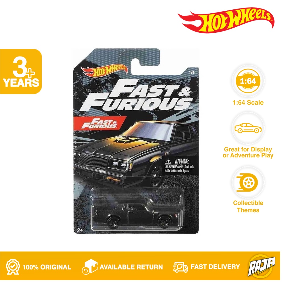Jual Hot Wheels Fast & Furious Buick Grand National Black - Cvradit ...
