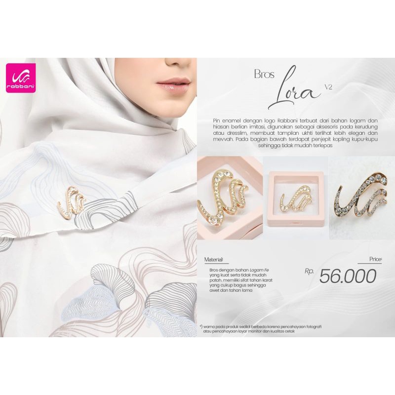 Jual Bross Rabbani Untuk Kerudung hijab Ori Bros Logo Rabani | Shopee ...