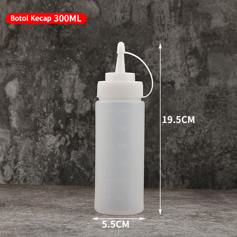 Jual Botol Kecap / Botol Saos Mayo Botol/ Cuka Susu Kental Manis ...