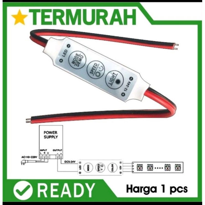 Jual Modul pembuat kedip Lampu Alis / lampu led / lampu demon devil ...