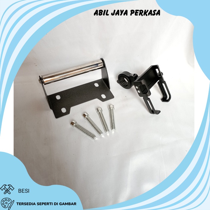 Jual BRACKET DUDUKAN PHONE HOLDER CBX CB 150 X + HOLDER HP GPS ...