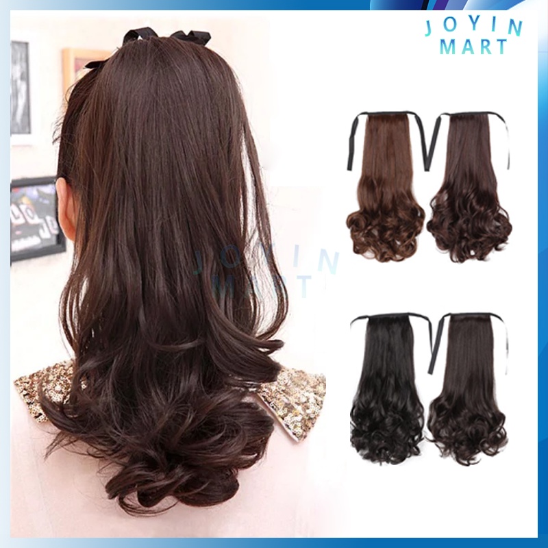 Jual Rambut Wig Ekor Kuda Tie Pony Tail Curly / Ponytail Model Pendek ...
