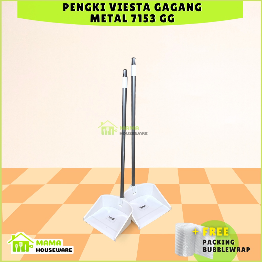 Jual Pengki Gagang Metal Viesta / Serok Sampah Pengki Sampah / Pengki ...