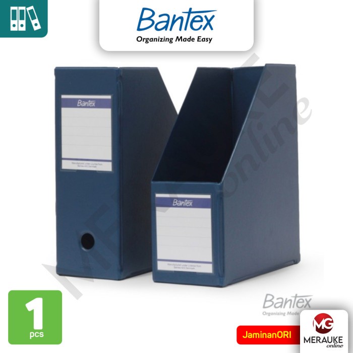 Jual BANTEX Box File / Magazine File Extra Jumbo Folio 12cm #4021-01 ...