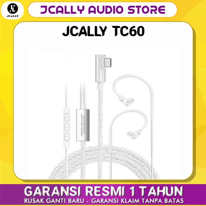 Jual JCALLY TC60 Silver Plated ES9280AC PRO Type C High-End Upgrade ...