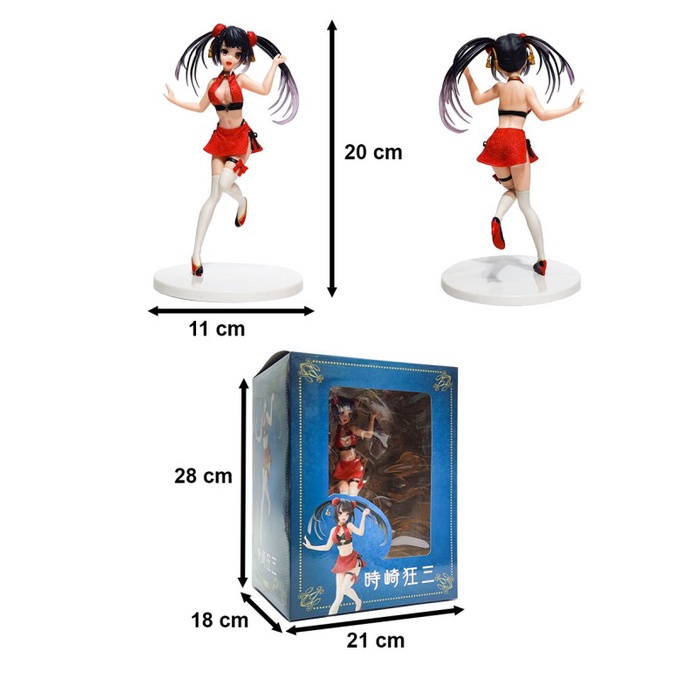 Jual Anime Figure Date A Live Kurumi Tokisaki Swimsuit Cast Off Shopee Indonesia