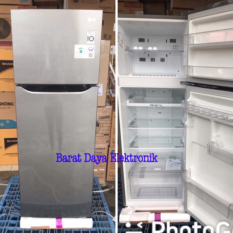 Jual LG Kulkas 2 Pintu Smart Inverter GN-B215SQMT dan GN-B222SQIB 70 ...