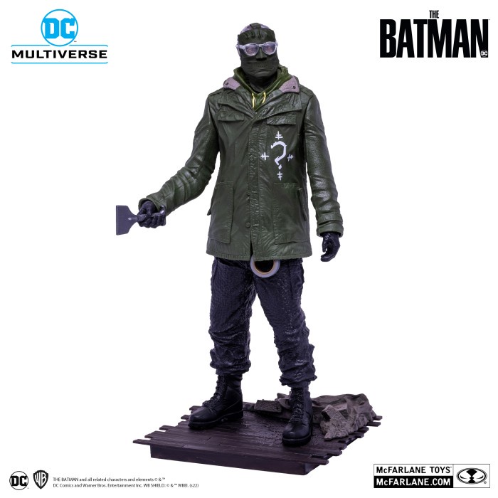 Jual McFarlane Toys DC Multiverse The Riddler 12″ Posed Statue Toy And ...