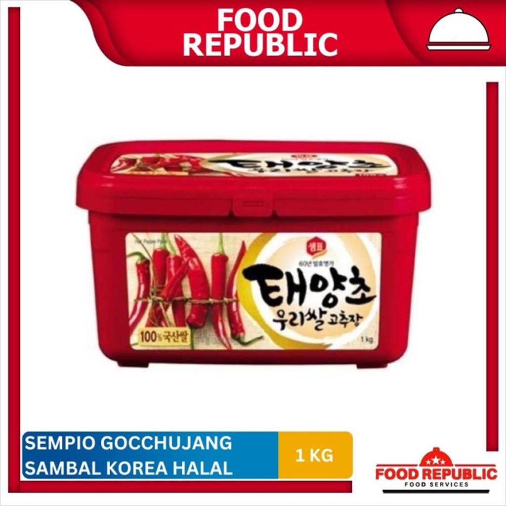 Jual Sempio Gochujang Halal 1 Kg Sambal Gochujang Pasta Korea Saus Saos ...