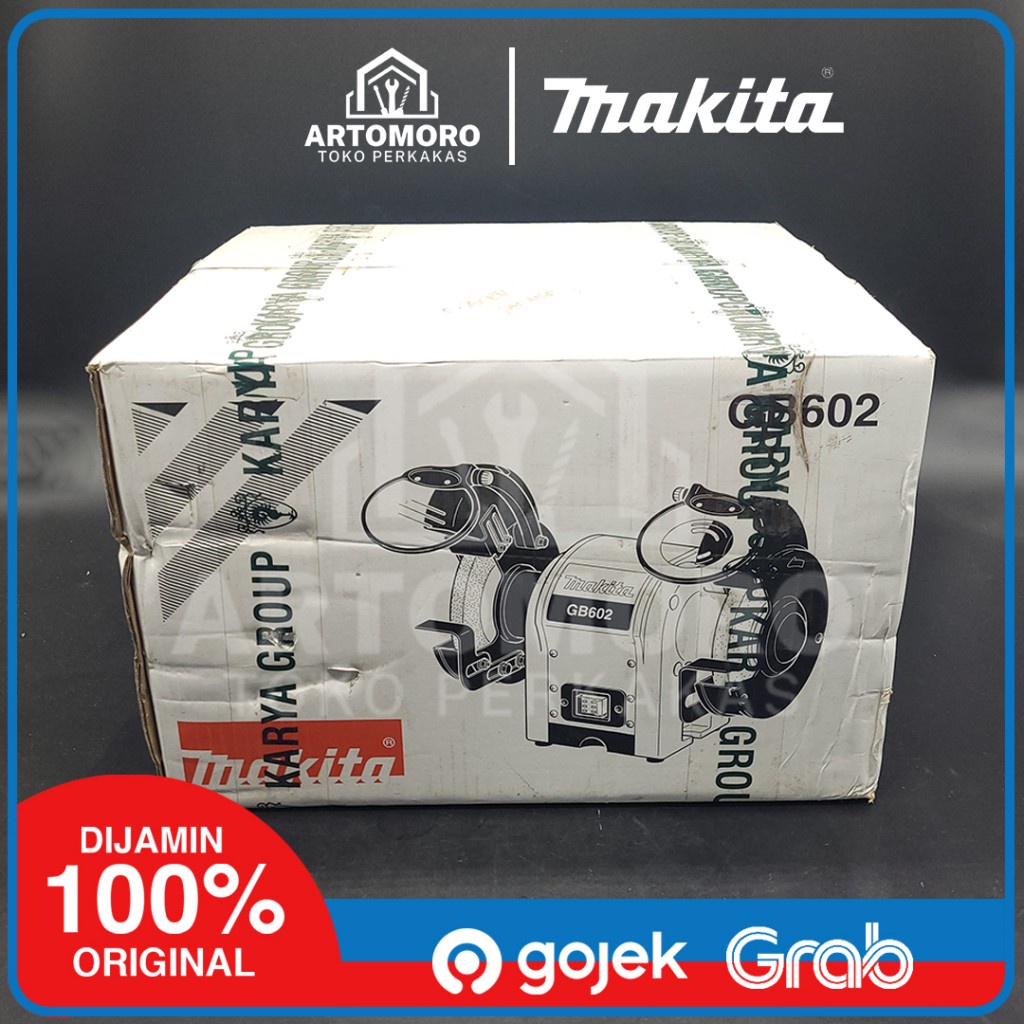 Jual Mesin Gerinda Duduk GB602 Bench Grinder 150MM Makita | Shopee ...