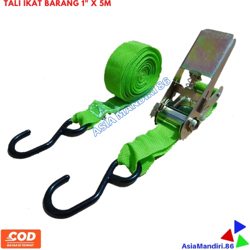 Jual RACHET TIE DOWN 1 INCH X 5 meter KREK SOUND SISTEM CARGO LASHING ...