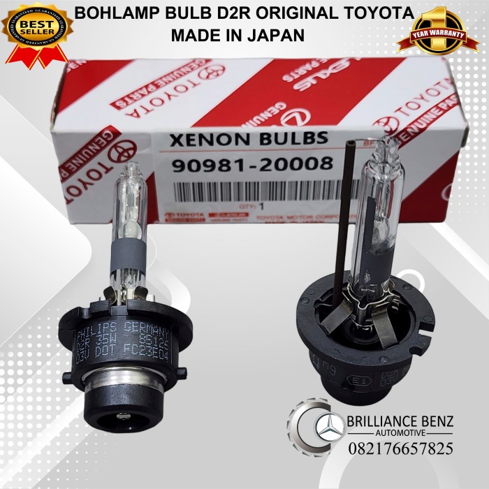 Jual BOHLAMP HID D2R ORIGINAL TOYOTA ALPHARD GEN 1, HARRIER, ACCORD ...