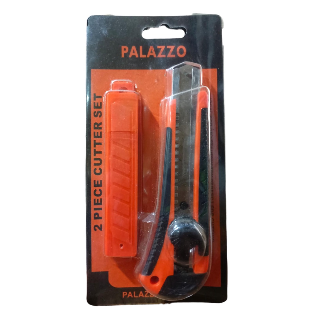 Jual Palazzo Cutter Besar Gagang Karet Pisau Kater Plus Isi | Shopee ...
