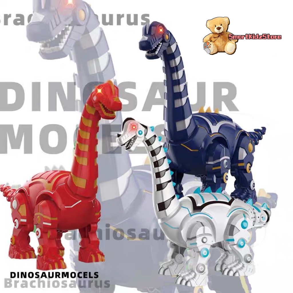 Jual Mainan Anak Dragon Dinosaurus Dino Mechanical Robot Berjalan Suara ...