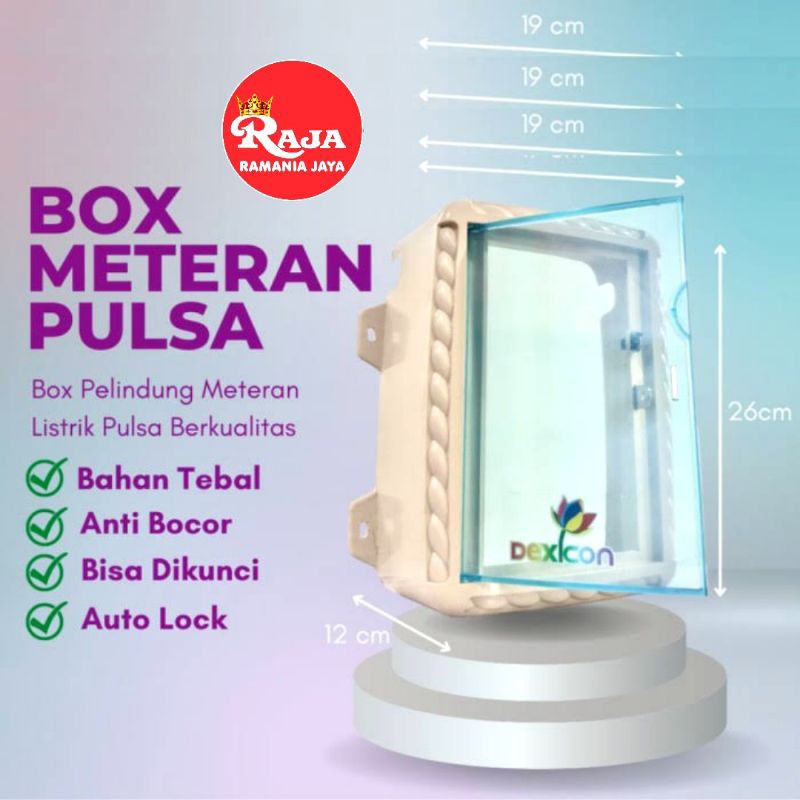 Jual BOX METERAN KWH TOKEN LISTRIK/BOX METERAN PULSA BERKUALITAS ...