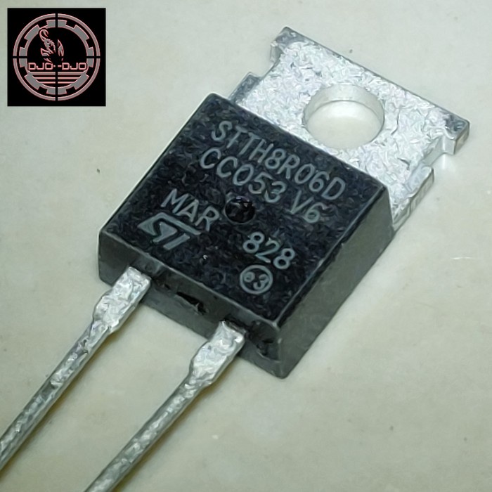 Jual STTH8R06D To-220 ST STTH8R06 STTH 8R06 Ultra Fast Diode 8A 600V ...