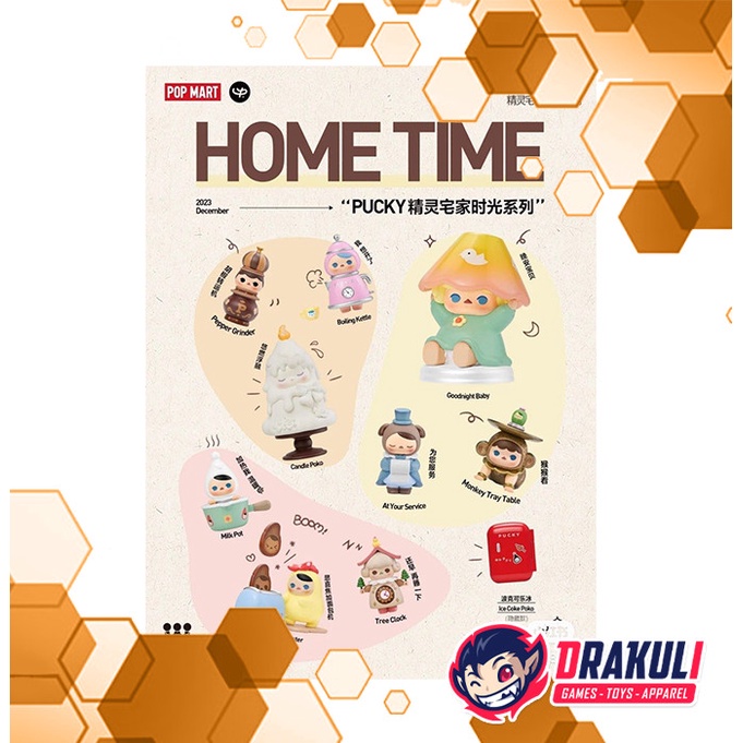 Jual Toys PM Figure Pucky Home Time Series Figures Blind Box | Shopee ...