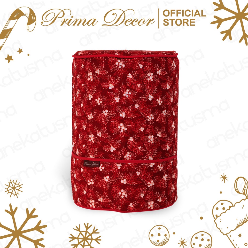 Jual Prima Decor Sarung Galon Tutup Galon Cover Galon Dispenser Cherry ...