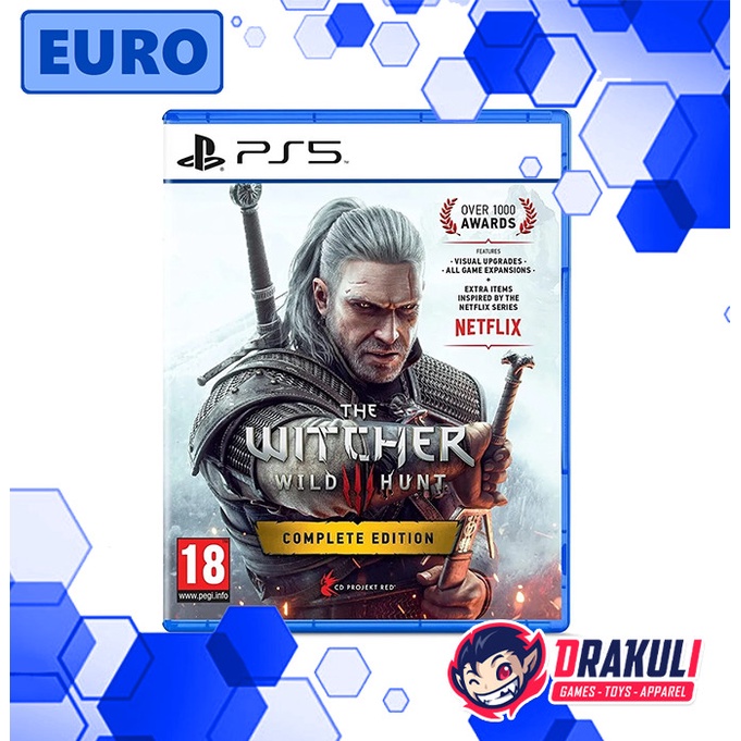 Jual PS5 The Witcher 3 Complete Edition (R2/Euro/English) | Shopee ...