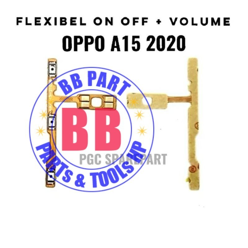 Jual Original Flexible Konektor Volume Power On Off Oppo A15 2020 - Flexibel Fleksibel - BBpart ...