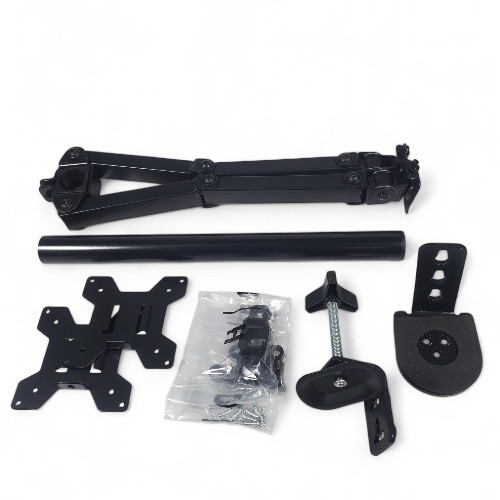 Jual ANUMASTORECONX Bracket Monitor Table Mount Dual Arm VESA 100 x 100 13-27 Inch TV - KMT-2 ...