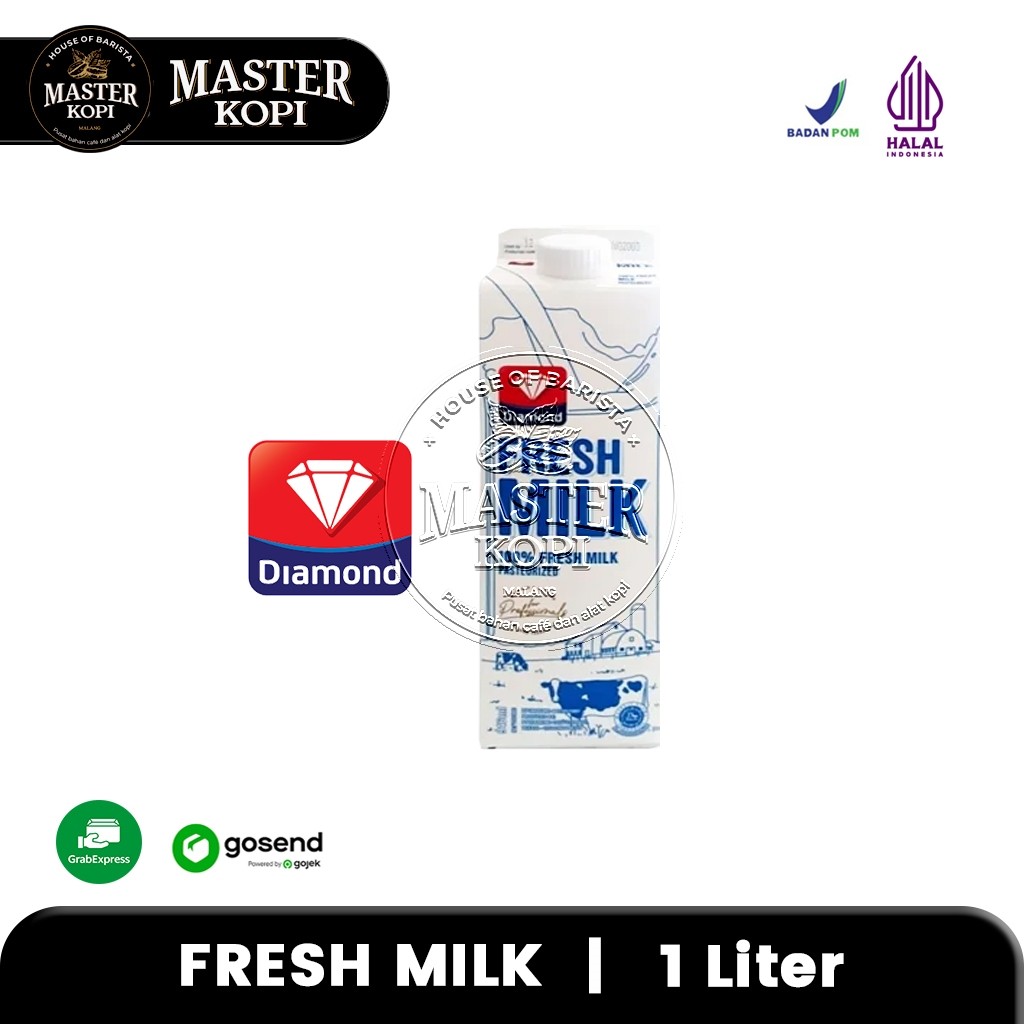 Jual Diamond Fresh Milk 946 ml - KHUSUS INSTANT | Shopee Indonesia