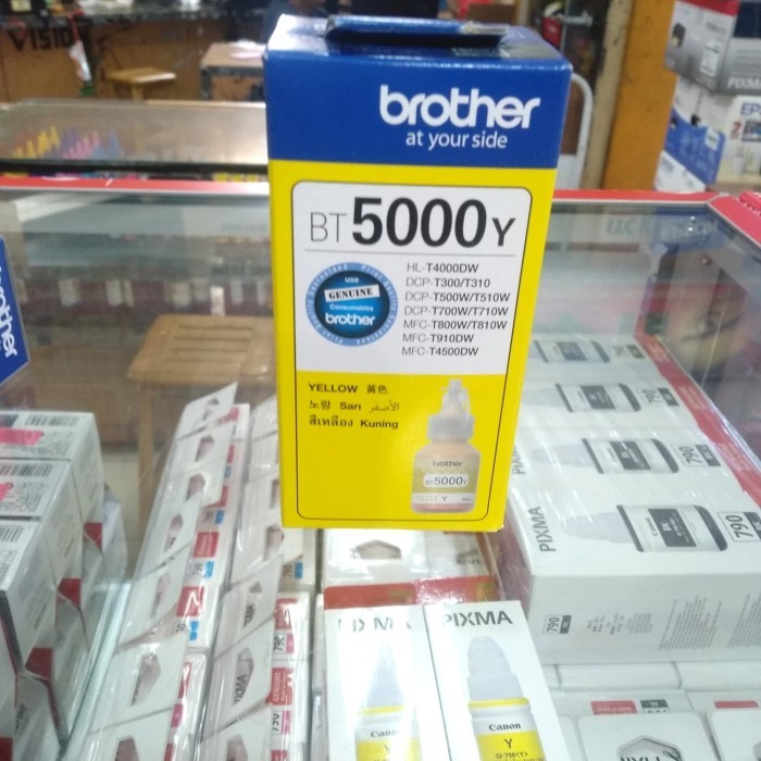 Jual Tinta Brother BT 5000 yellow original | Shopee Indonesia