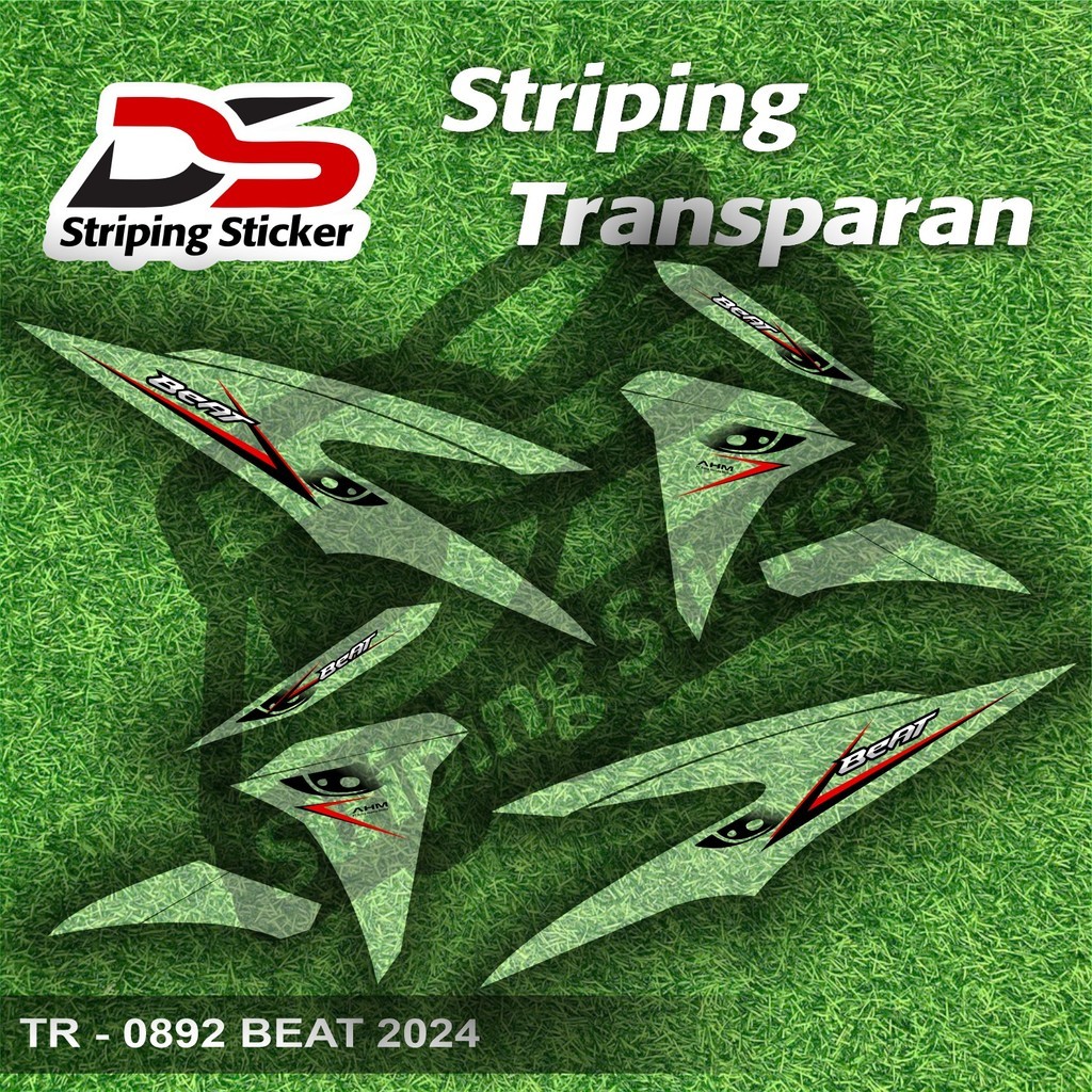 Jual Striping Stiker Transparan Beat 2024-2025 ( TR-0892)List Variasi ...