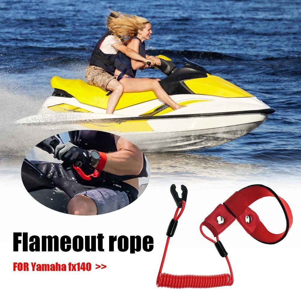 Jual Marine Outboard Engine Boat Motor Kill Stop Switch Safety Lanyard ...