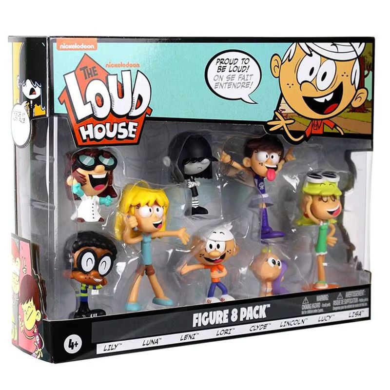 Jual The Loud House Anime Figure Action Toy Figures Peripheral Products ...
