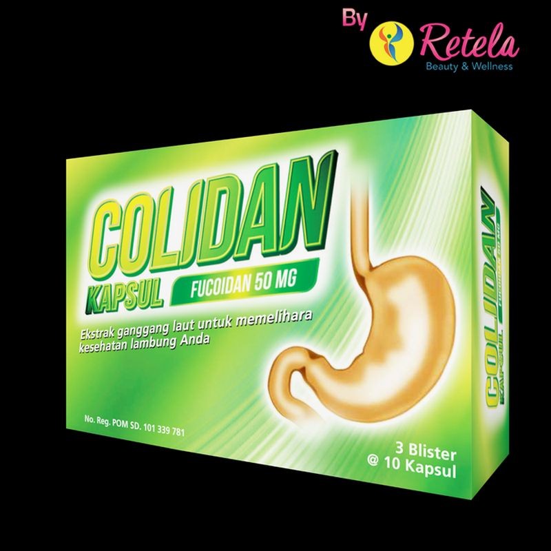 Jual COLIDAN FUCOIDAN 50MG, 1 BLISTER ISI 10 KAPSUL | Shopee Indonesia