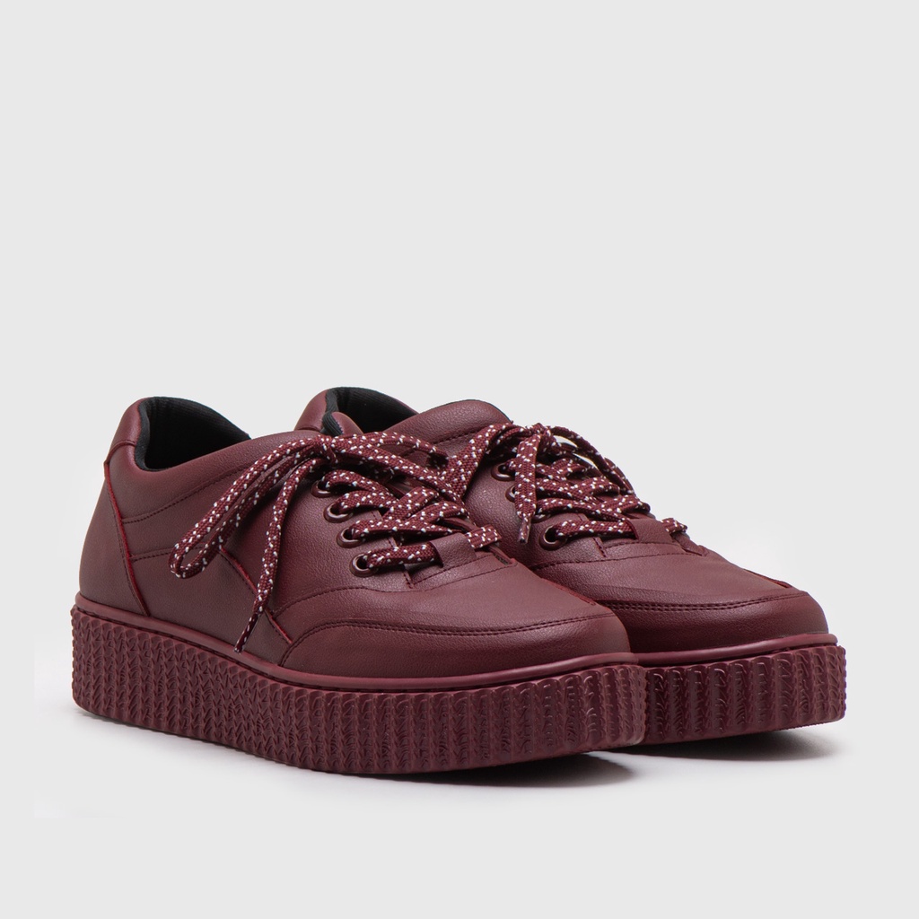 Jual Adorableprojects - Medalion Maroon Sneakers - Sepatu Wanita ...