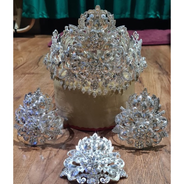 Jual Siger ciki tanam tiara ciki tanam mahkota ciki tanam | Shopee ...