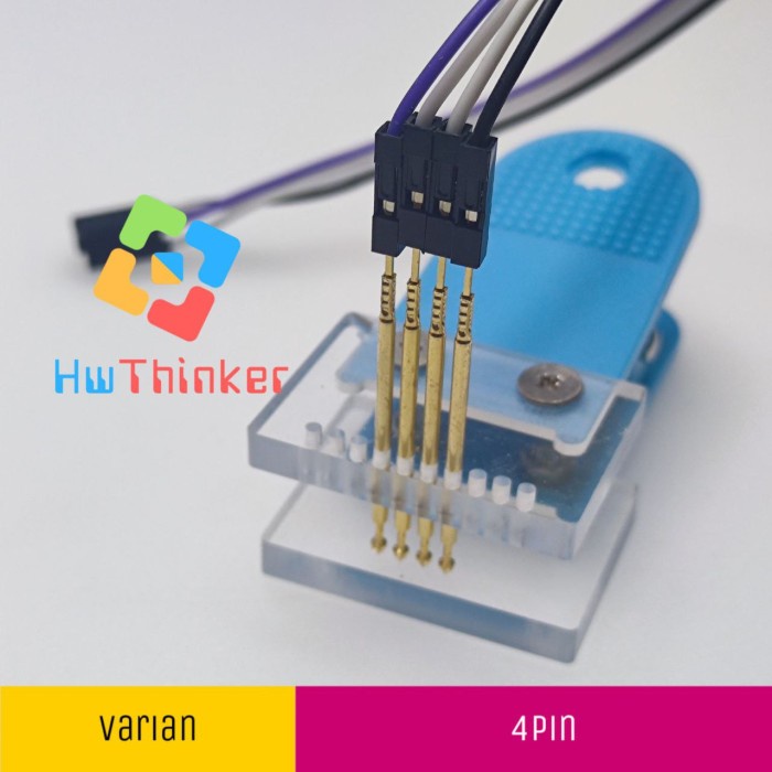 Jual Probe Clip Tool Test PCB IC Programming Burning Clamp Pogo Pin 2 ...