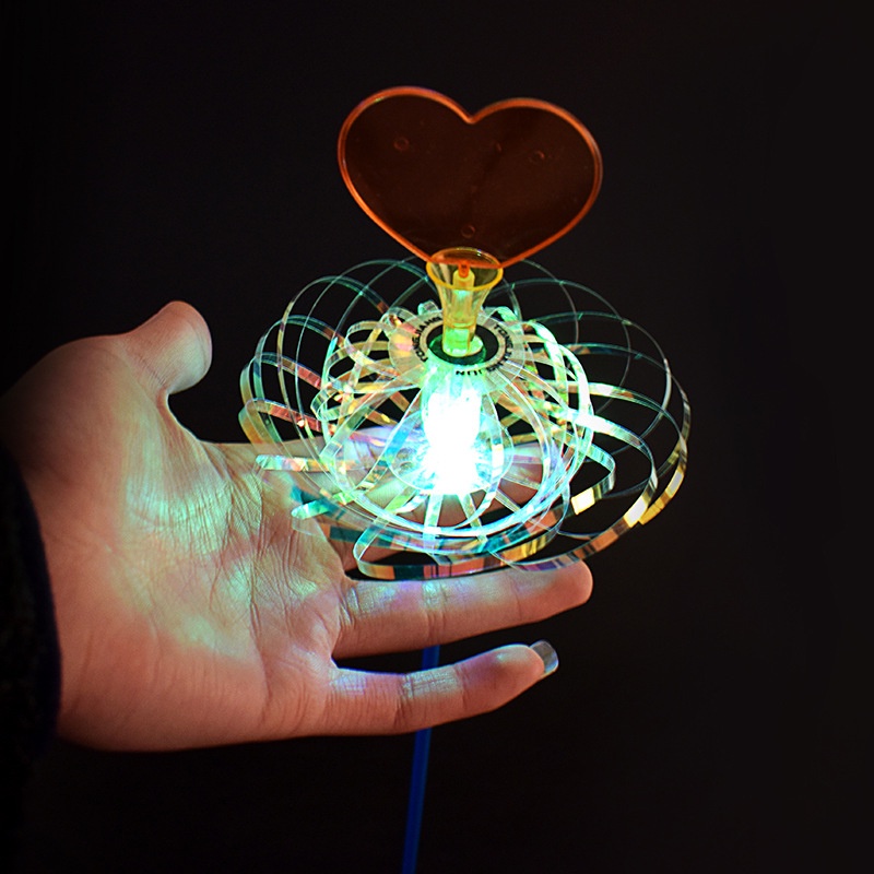 Jual Mainan Anak Bunga Gelembung capung Tongkat warna warni led rainbow ...