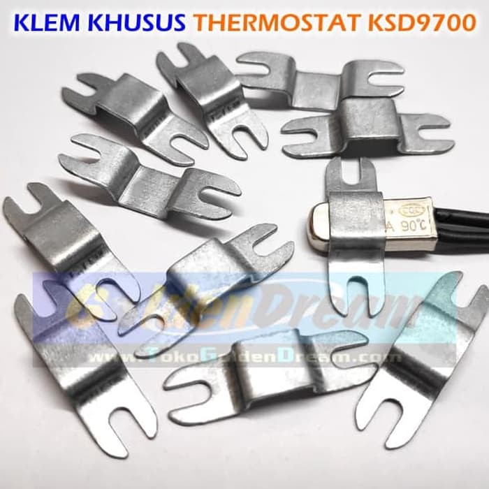 Jual KLEM KHUSUS utk Thermostat KSD9700 Bimetal Sensor KSD 9700 Termostat | Shopee Indonesia