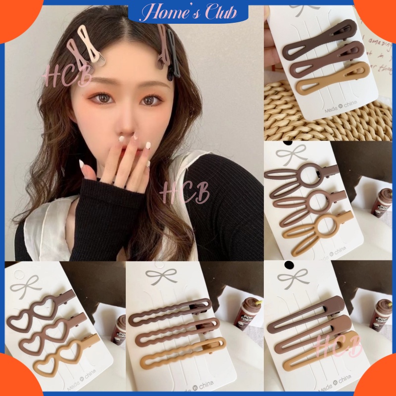 Jual HCB 3 Pcs Jepitan Rambut Fashion Korea Set / Jepitan Rambut Lucu ...