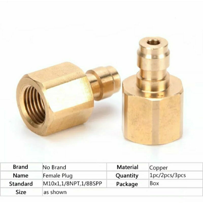 Jual KUPLER JANTAN KUNINGAN, SPAREPART POMPA PCP, IMPORT | Shopee Indonesia