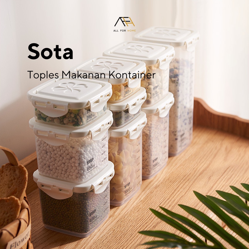 Jual AFH SOTA Toples Penyimpanan Sereal Serbaguna / Wadah Kontainer ...