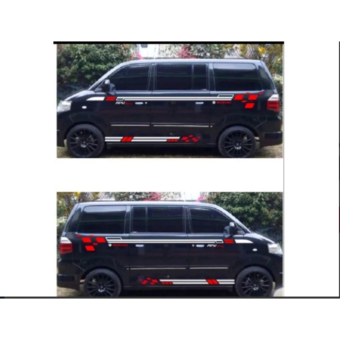 Jual Stiker Cutting Mobil Apv Sport Stiker Striping List Mobil Suzuki ...
