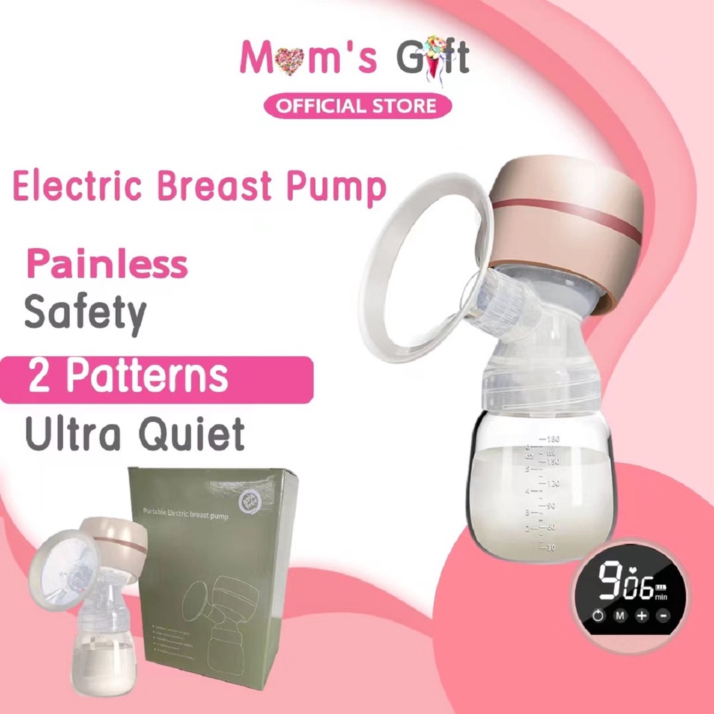 Jual Pompa ASI Elektrik Portable Tanpa Rasa Sakit Painless Rechargeable Single Electric Breast ...