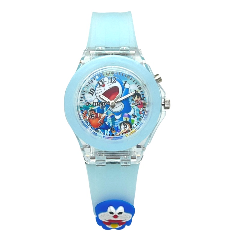 Jual Jam tangan Doraemon untuk anak anak Jam Tangan jarum berkelip ...