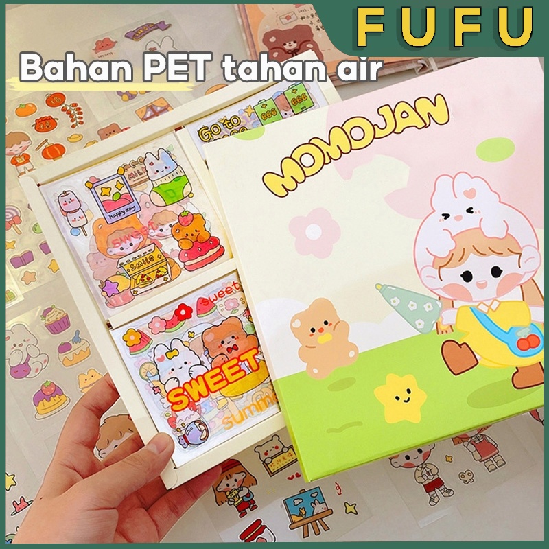 Jual FUFU Sticker Buku / Sticker Botol / Sticker anti air / Sticker ...