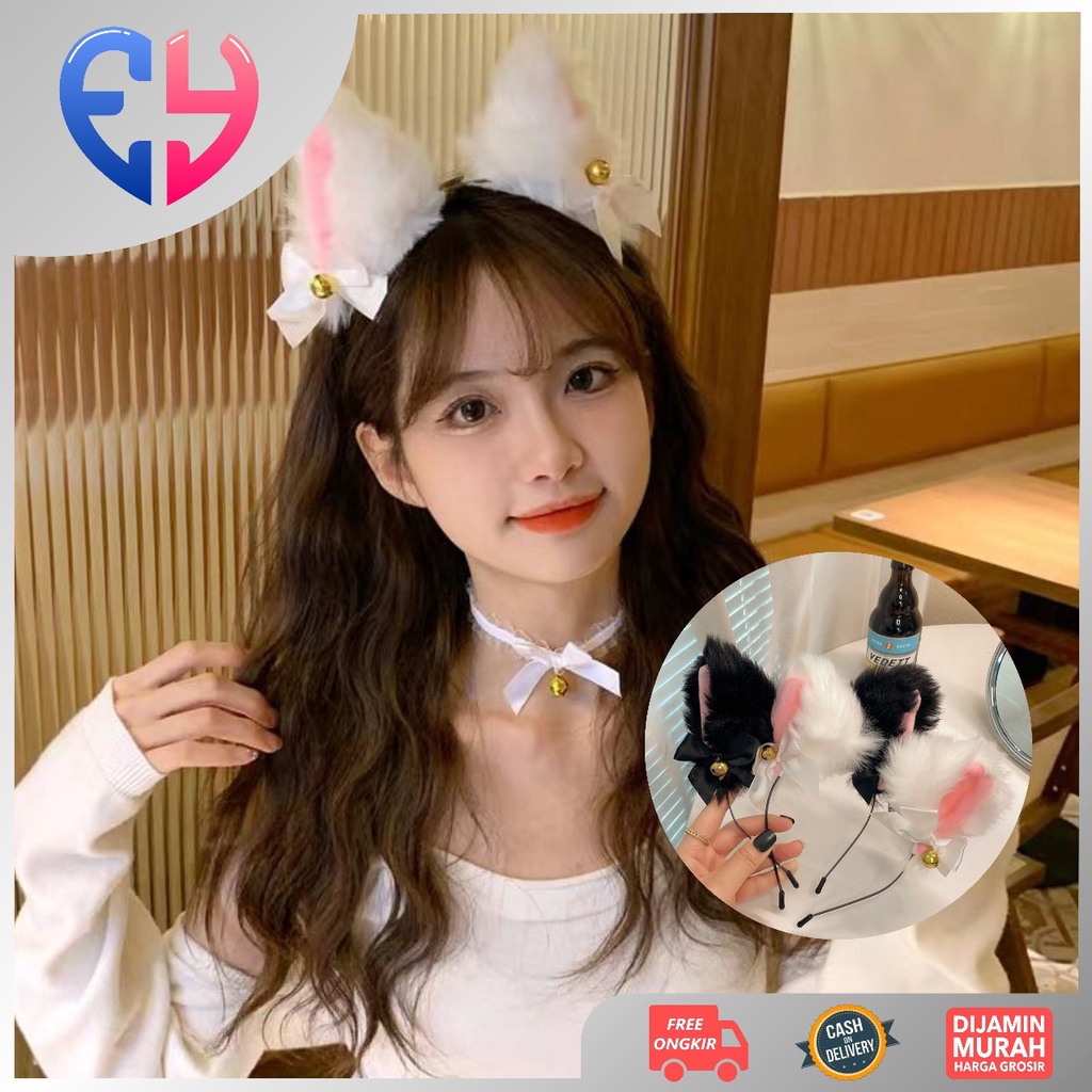 Jual EYSTOR - Bando Kucing Cosplay Wanita Fashion Korea Bondu Anime ...