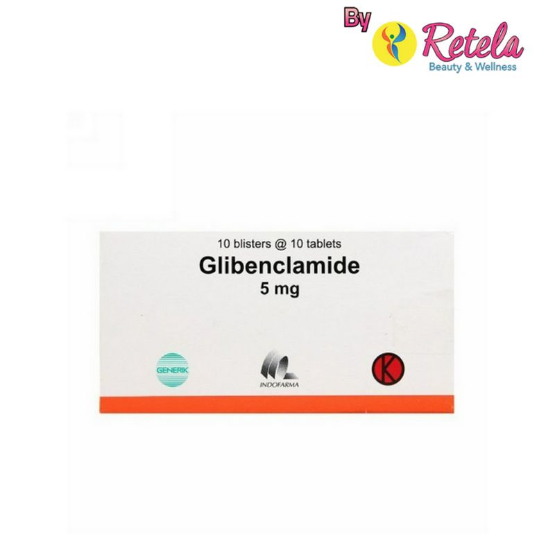 Jual GLIBENCLAMIDE 5 MG 1 STRIP 10 TABLET | Shopee Indonesia