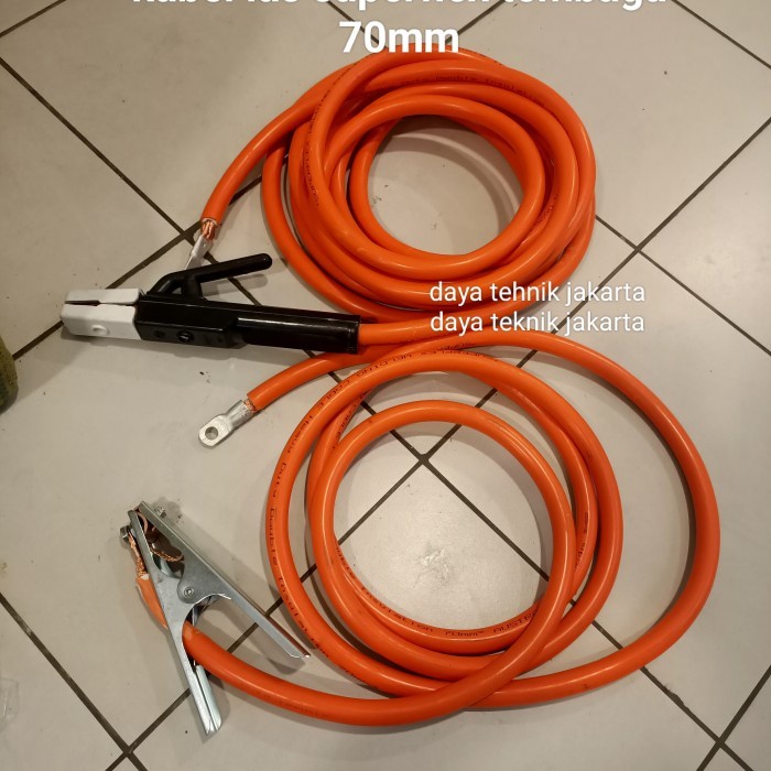 Jual kabel las set mesin las mma 300a set 7m+3m stang las 800q germany ...