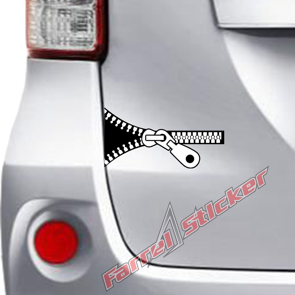 Jual stiker resleting sticker zipper JDM | Shopee Indonesia